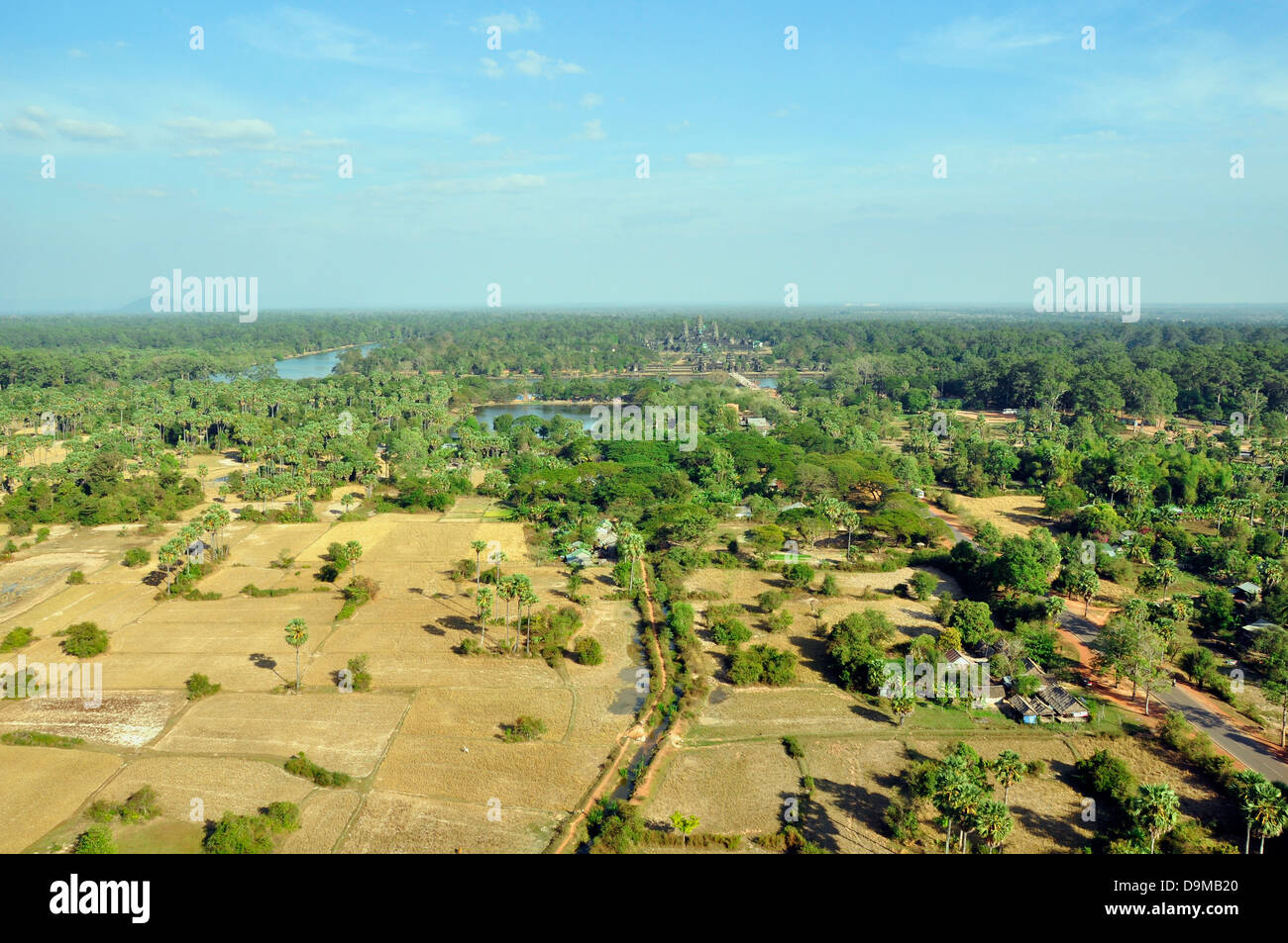 Angkor wat aerial hi-res stock photography and images - Alamy
