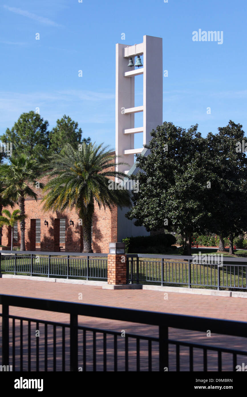 Bell Tower at the Basilica National Shrine of Mary, Queen of the ...