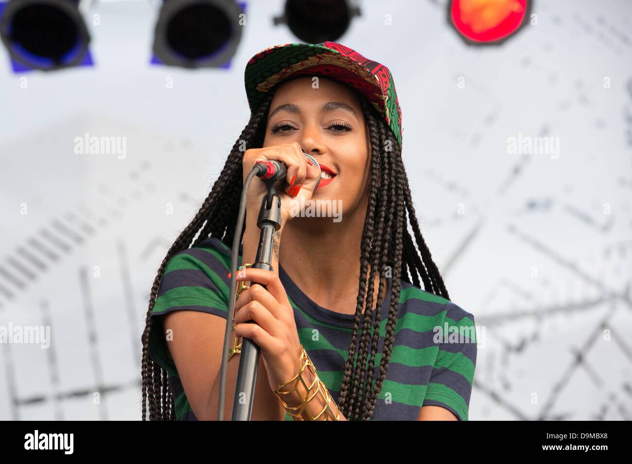 June 16, 2013 - Brooklyn, New York, USA - The musician Solange (Solange ...