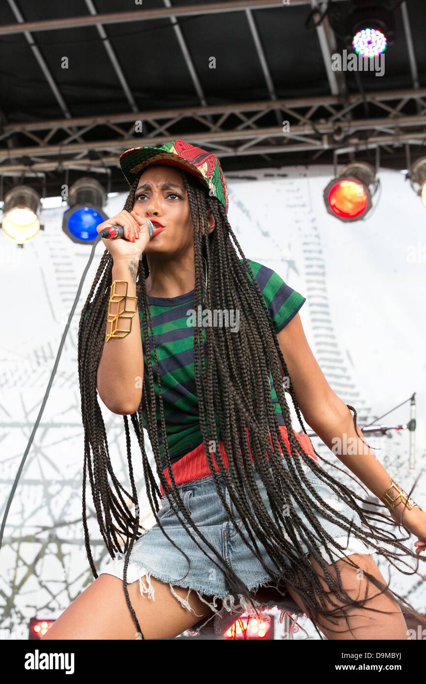 June 16, 2013 - Brooklyn, New York, USA - The musician Solange (Solange ...