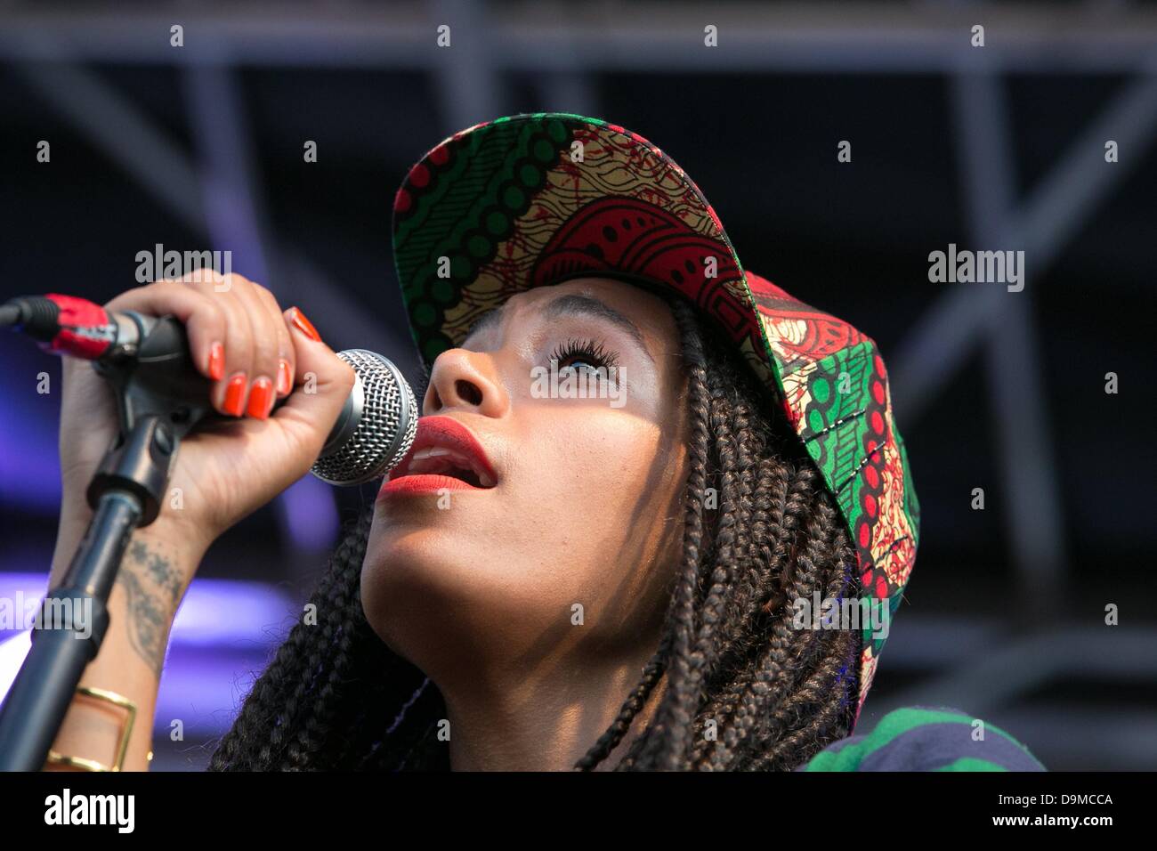 June 16, 2013 - Brooklyn, New York, USA - The musician Solange (Solange ...