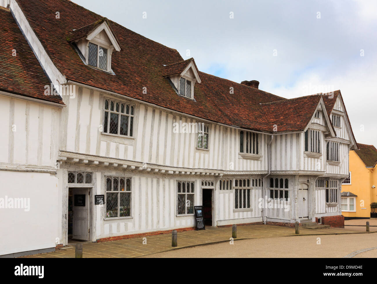 Guildhall of wool guild of Corpus Christi in a 16thc Tudor timbered ...