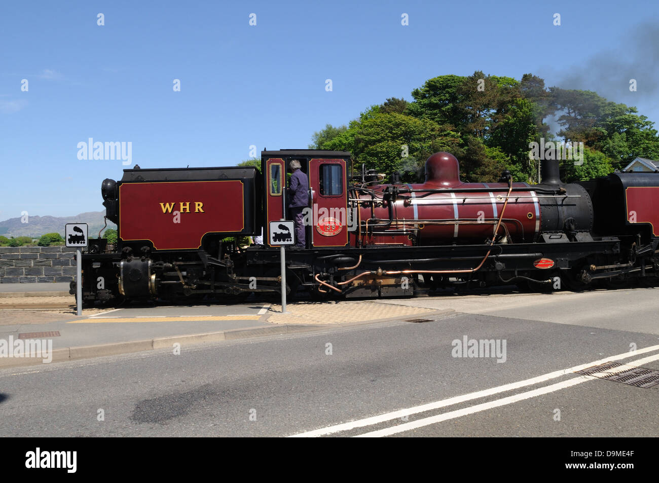 Road train locomotive hi-res stock photography and images - Alamy