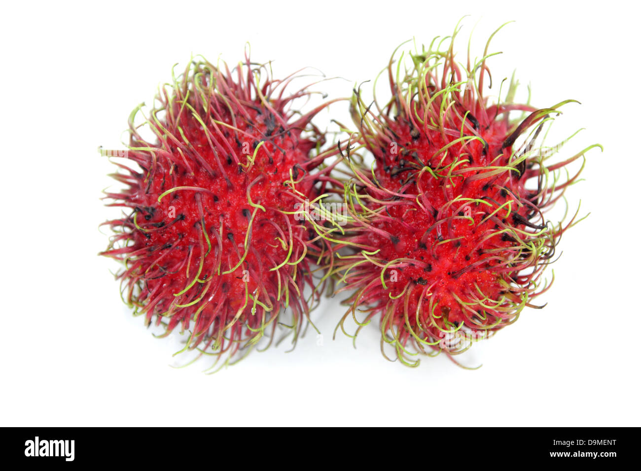 Rambutan fruit Cut Out Stock Images & Pictures - Alamy