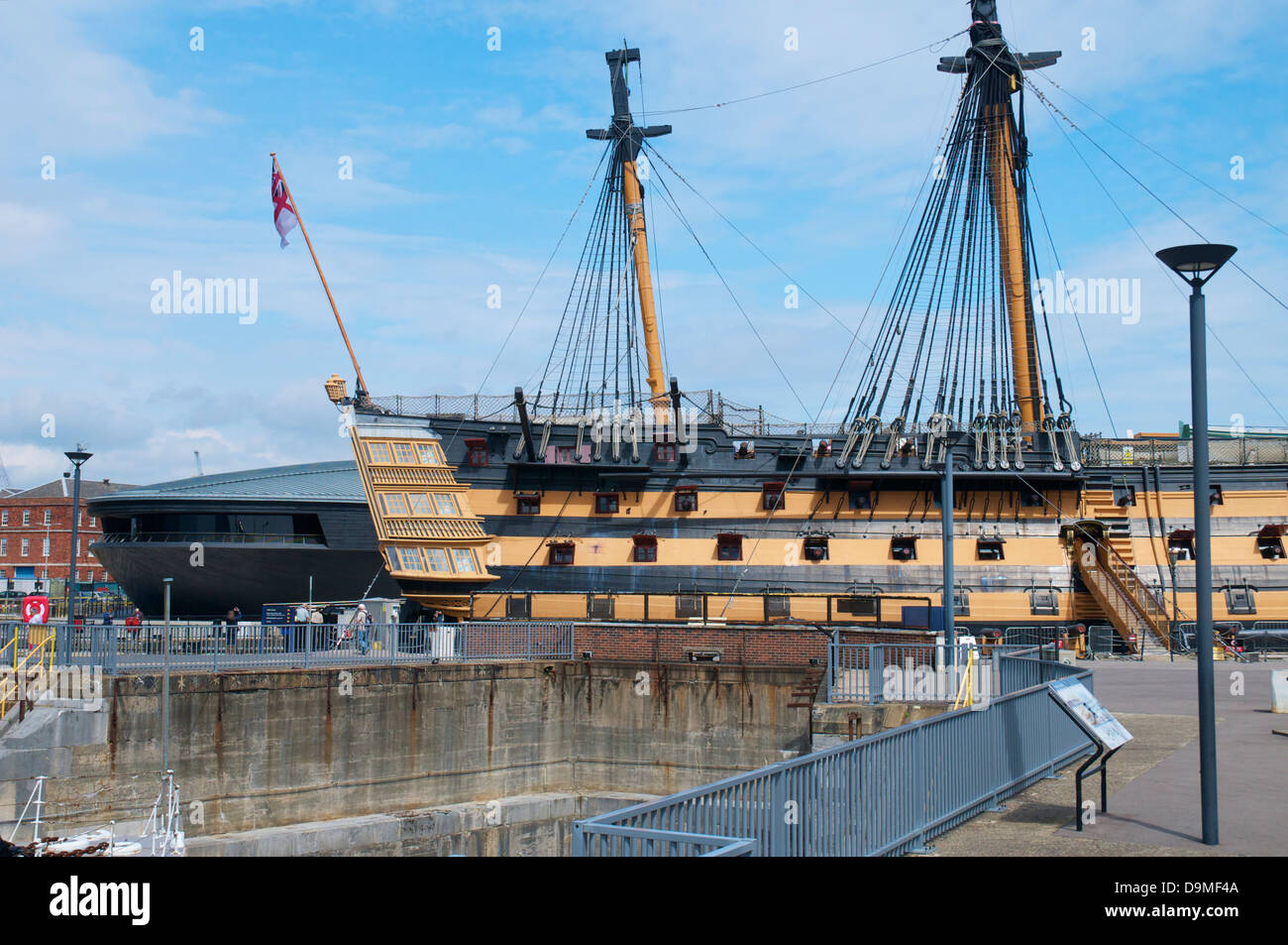 Stern hms victory hi-res stock photography and images - Alamy
