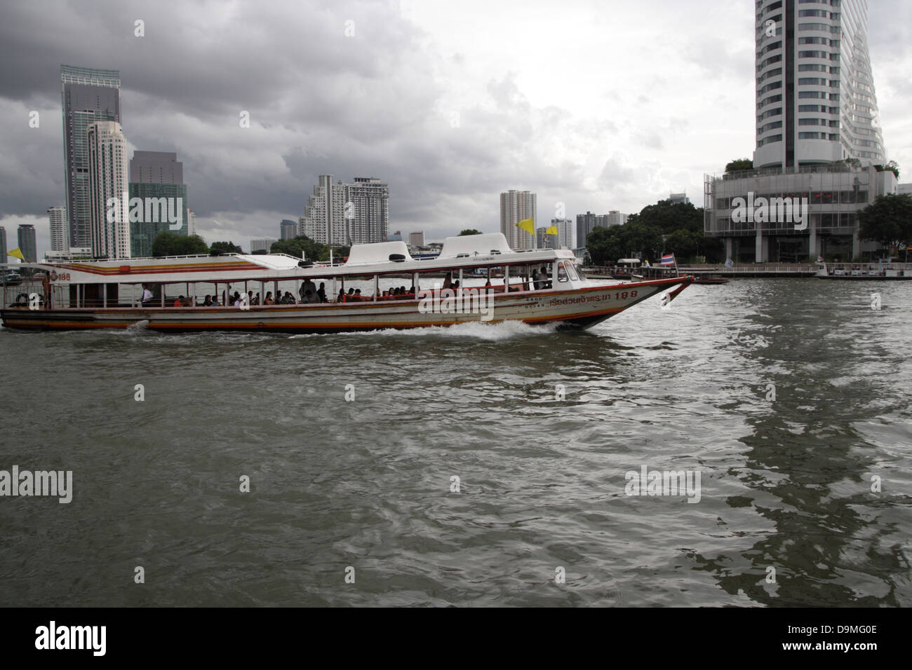 Chao Phraya Express Boat , a transportation service in Thailand that ...