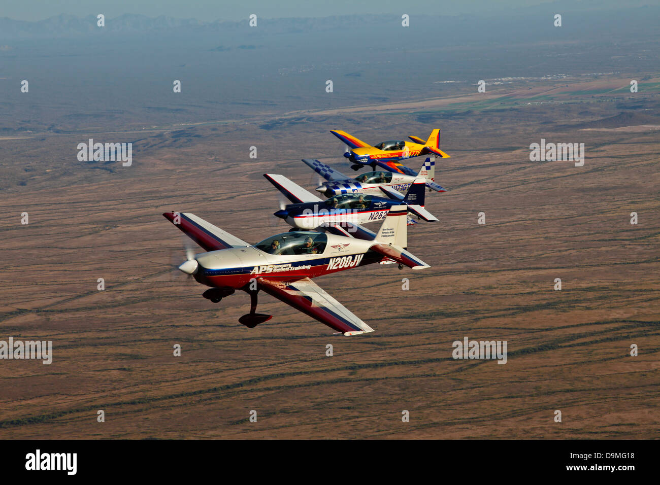 Aircraft formation training hi-res stock photography and images - Alamy