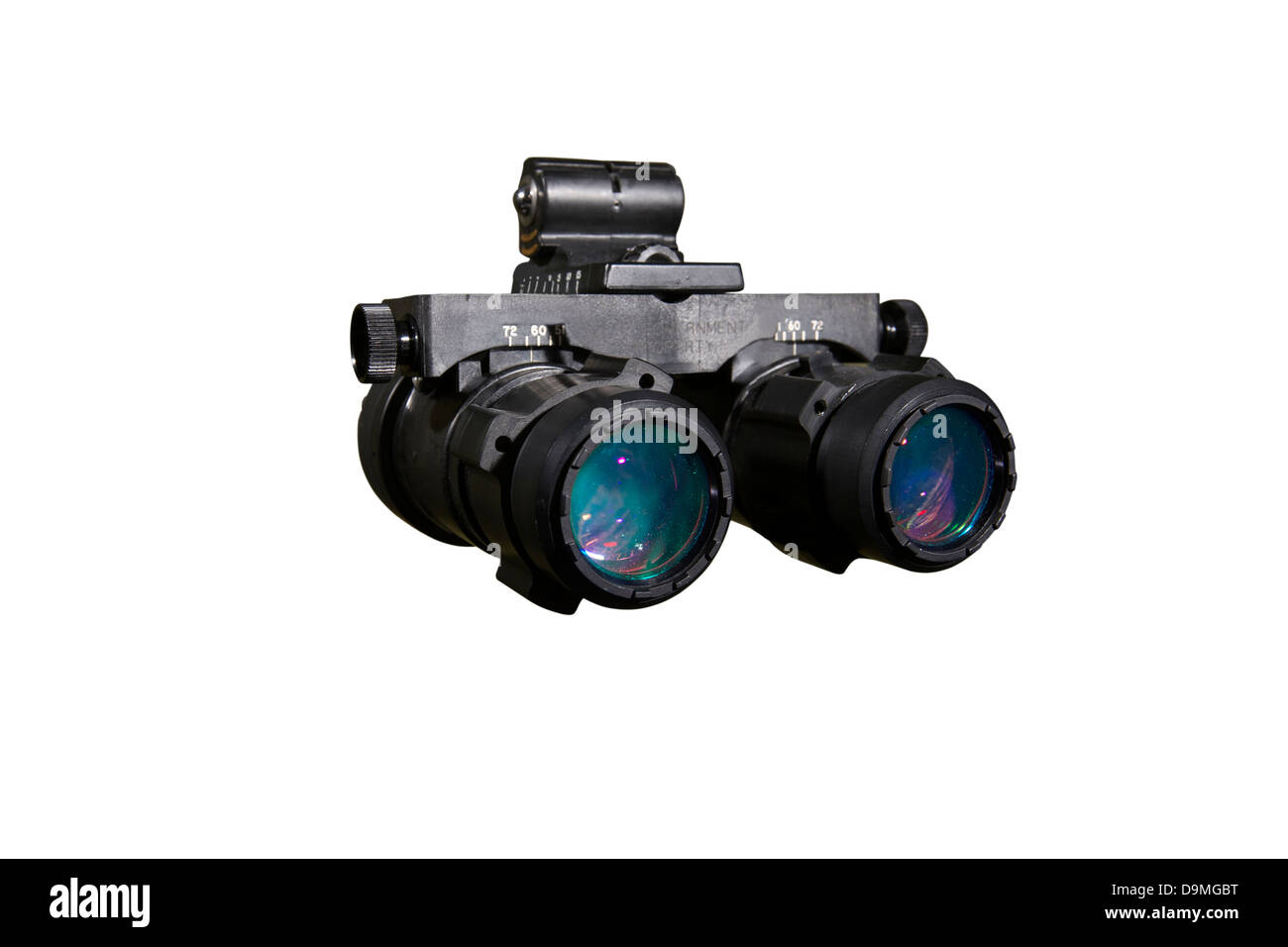 AN/AVS-6 night vision goggles used by the military Stock Photo - Alamy