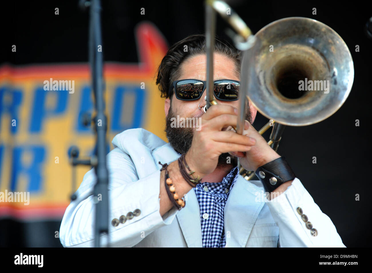 June 22, 2013 - Pomona, California, USA - Musician-ROBERT QUIMBY ...
