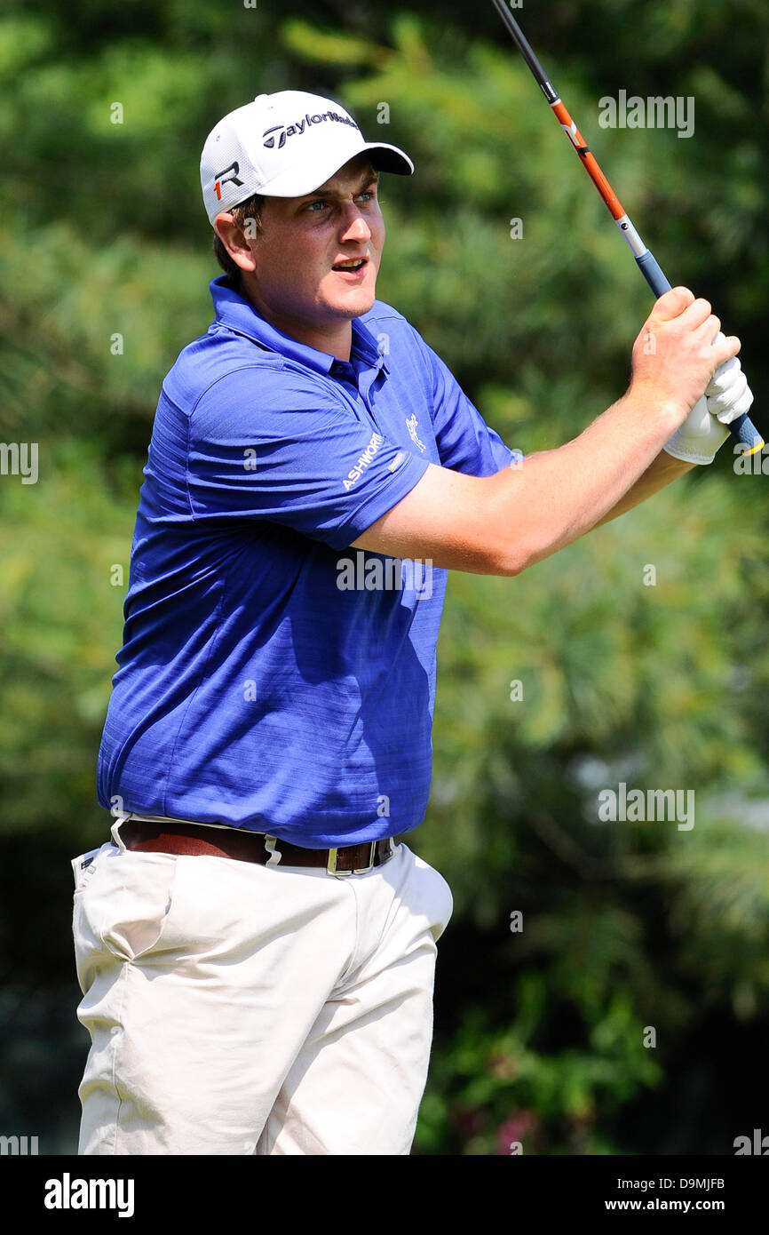 Cromwell, Connecticut, U.S. - 22 June 2013 - Henrik Norlander Sweden ...