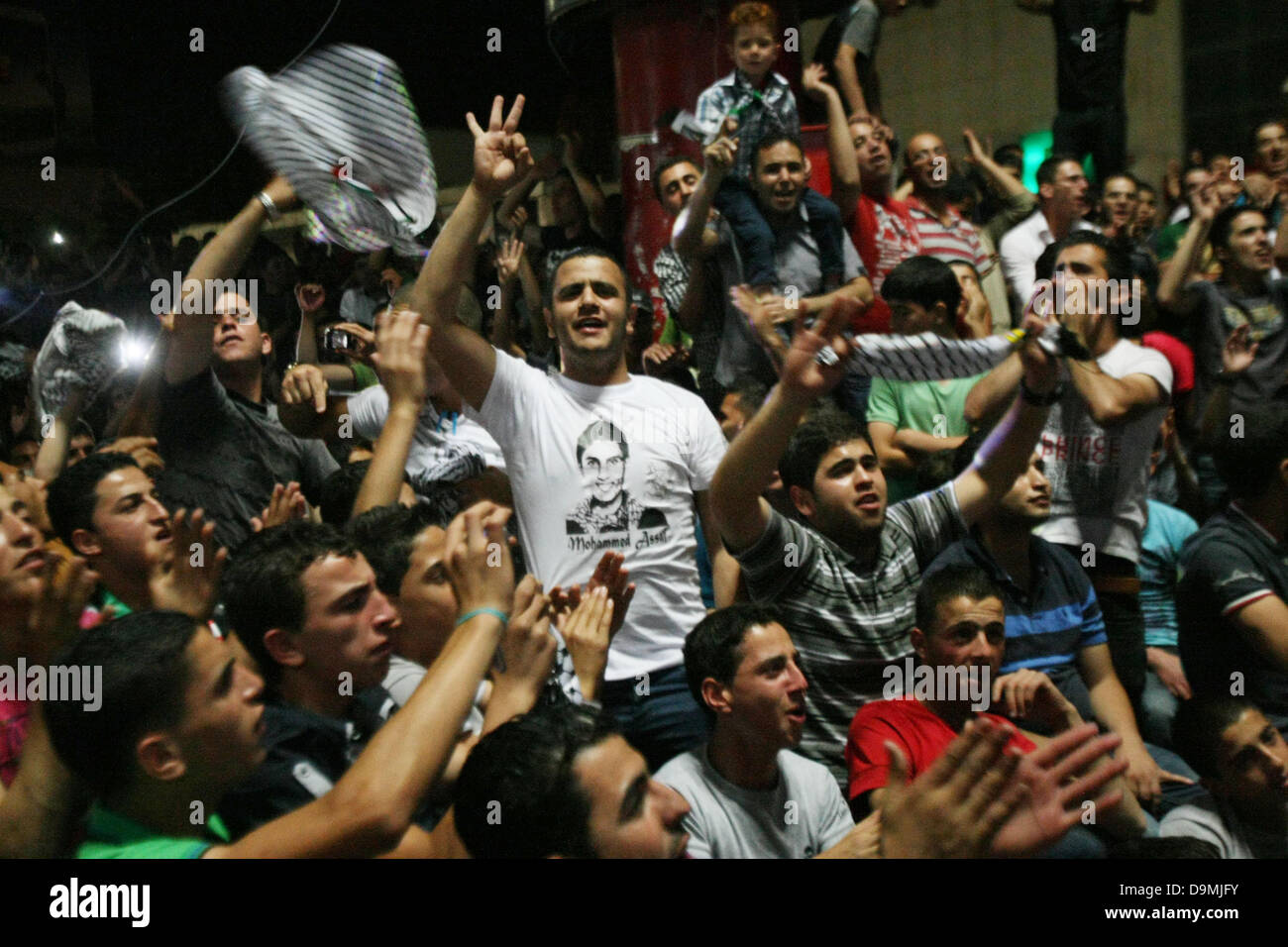June 22, 2013 - Hebron, West Bank, Palestinian Territory - Palestinians ...