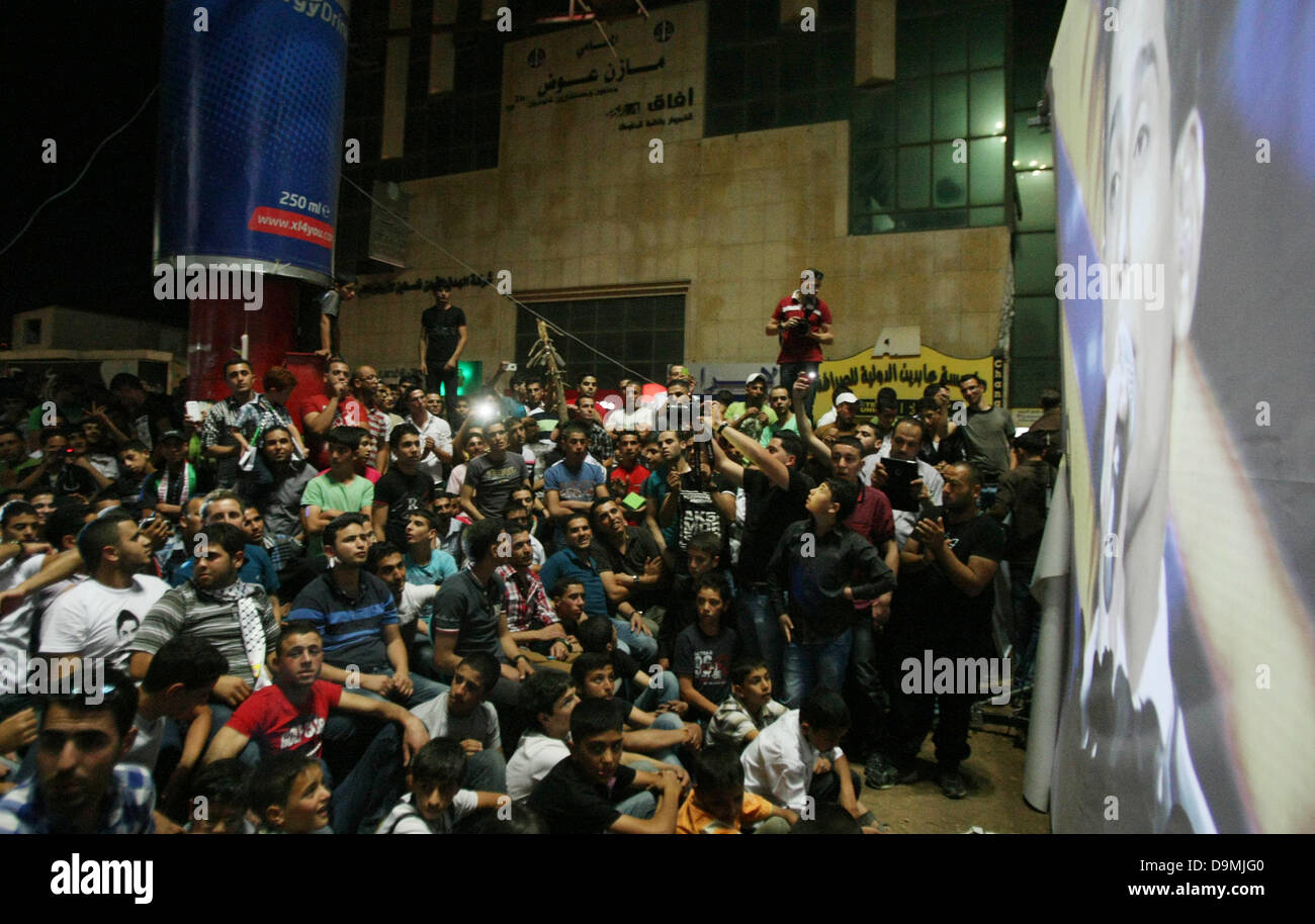 June 22, 2013 - Hebron, West Bank, Palestinian Territory - Palestinians ...