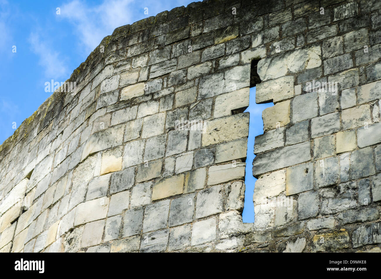 Multangular Tower. York, North Yorkshire, England Stock Photo - Alamy