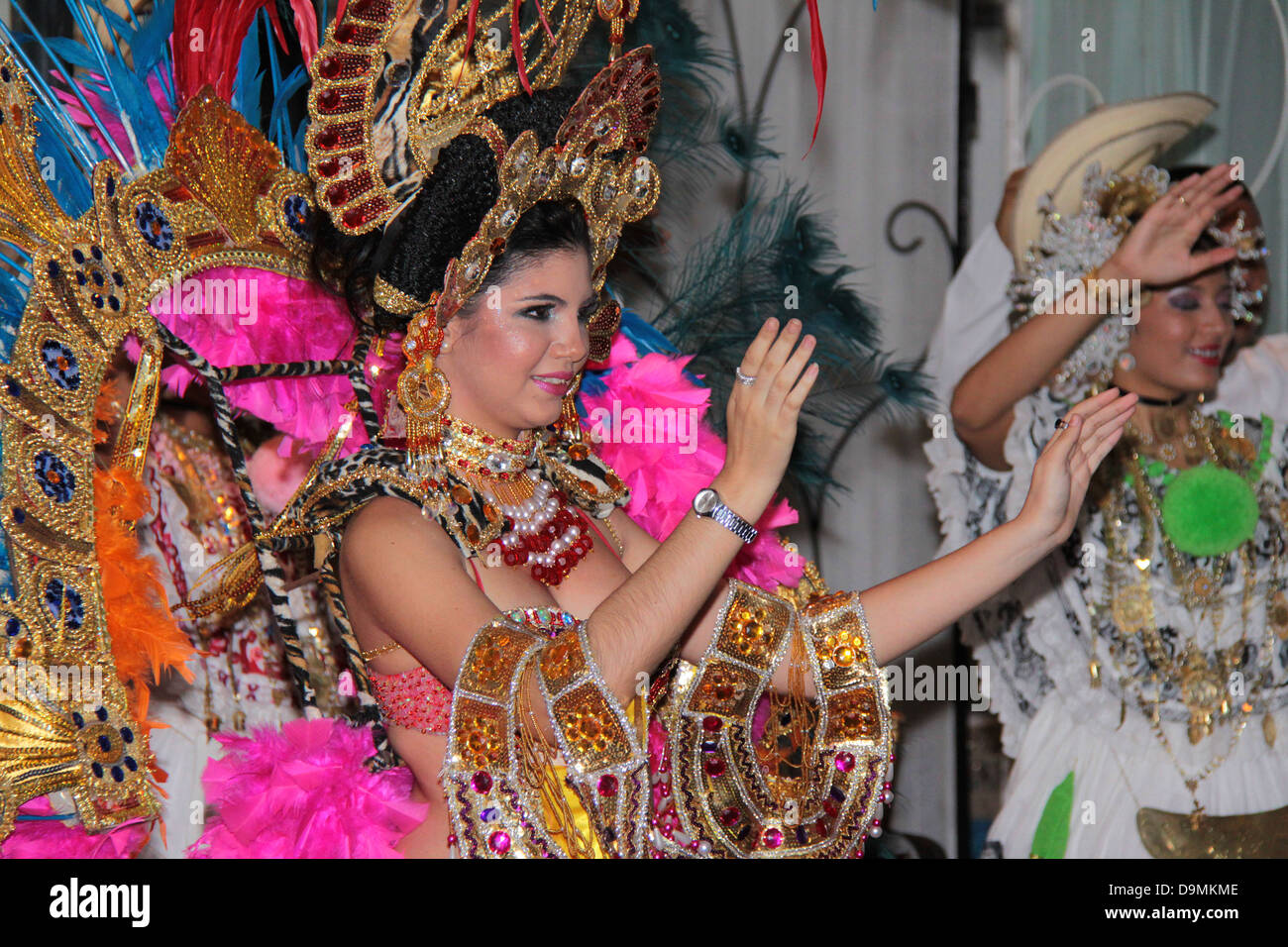 Panama panama city carnival party hi-res stock photography and images ...
