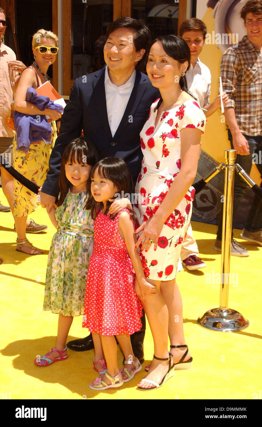 June 22, 2013 - Hollywood, California, U.S. - Ken Jeong & Family attend ...