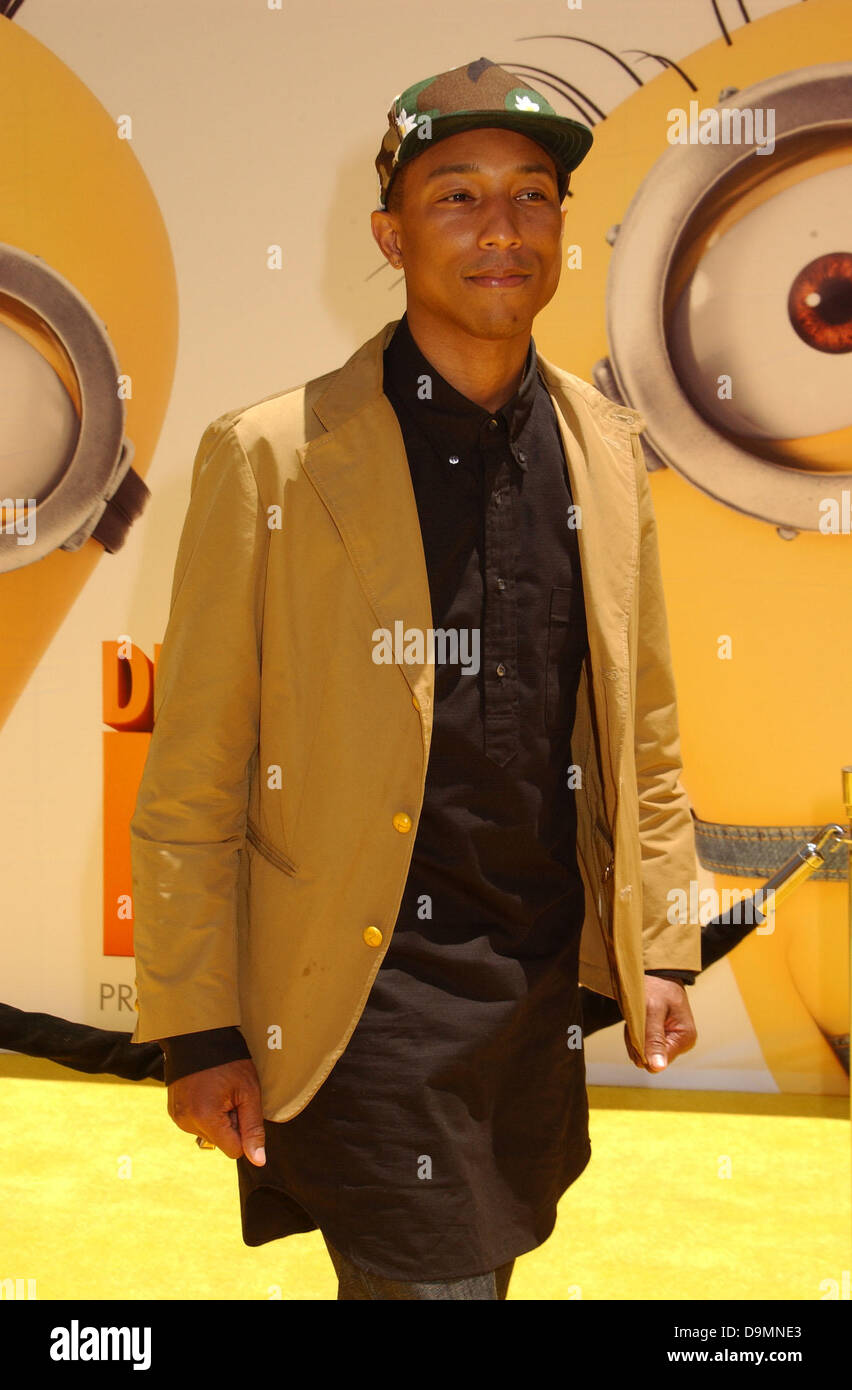 June 22, 2013 - Hollywood, California, U.S. - Pharrell Williams attends ...
