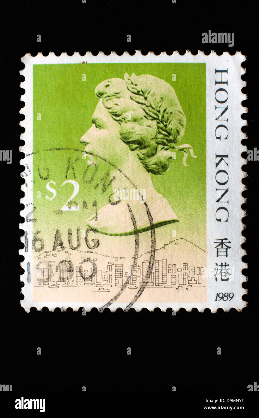 Hong kong postage stamp hi-res stock photography and images - Alamy
