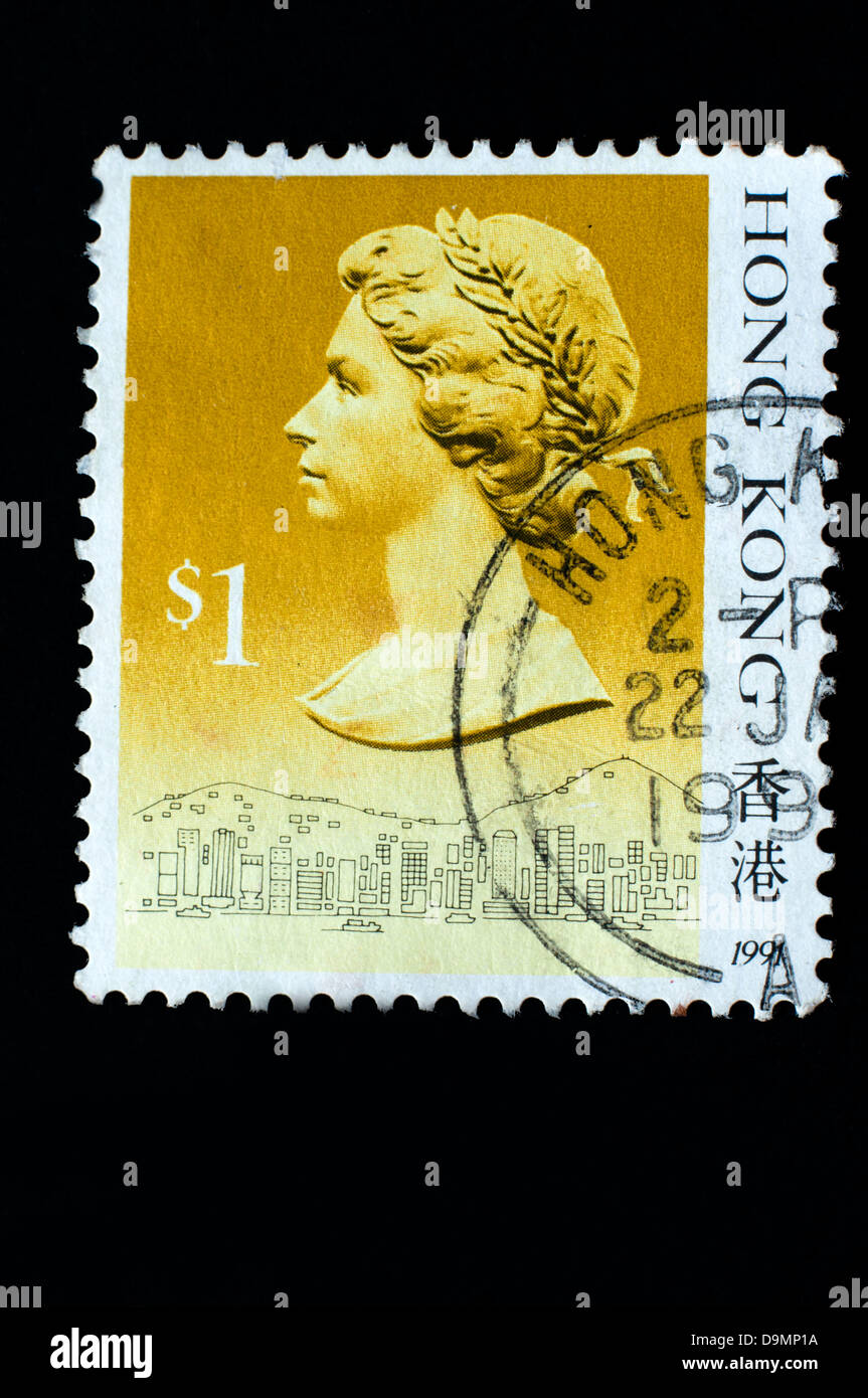 Hong kong postage stamp hi-res stock photography and images - Alamy