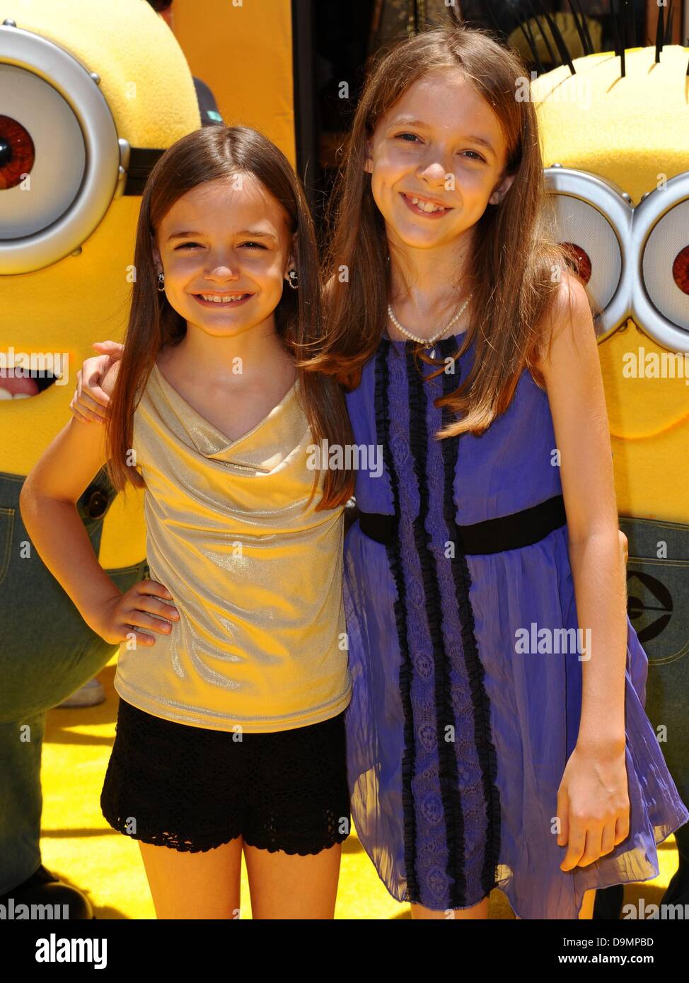 Los Angeles, CA, US. 22 June 2013. Mykayla Sohn, Hannah Sohn at ...