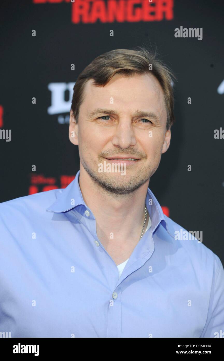 Sergei Federov at arrivals for THE LONE RANGER Premiere, Disney ...