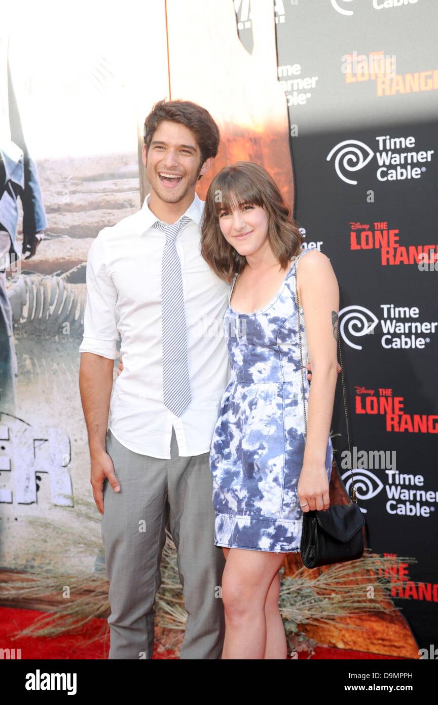 Tyler Posey at arrivals for THE LONE RANGER Premiere, Disney California ...