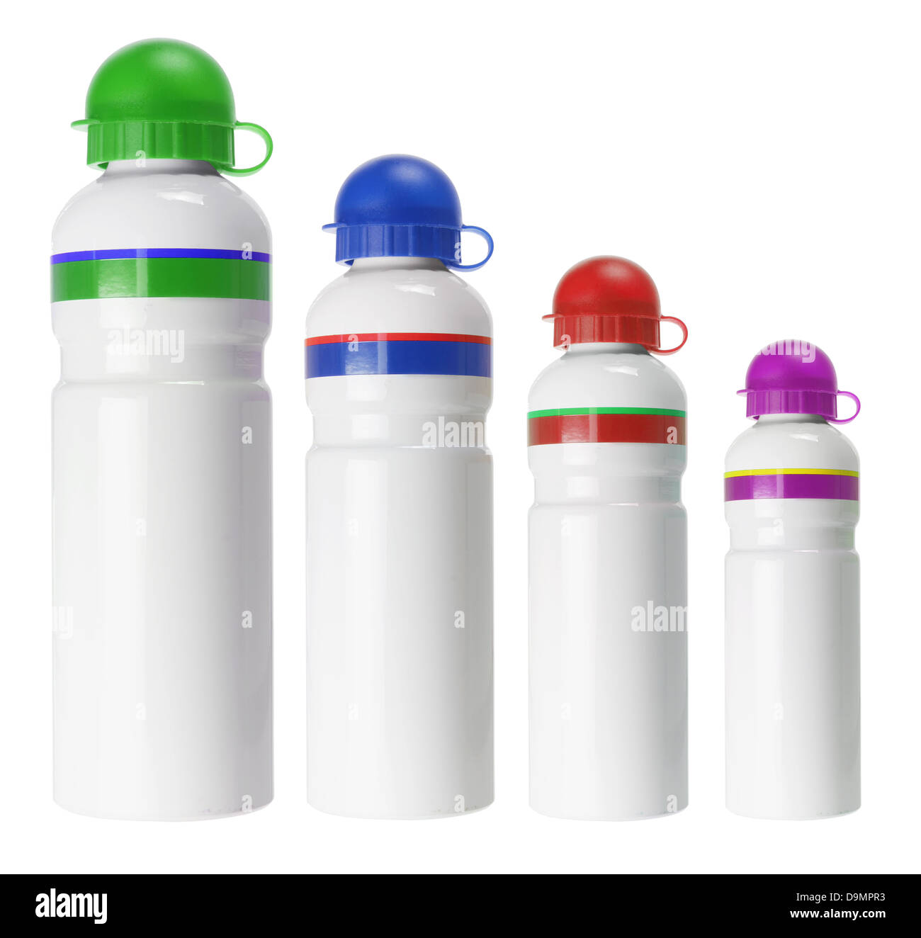 Plastic flasks still life Cut Out Stock Images & Pictures - Alamy