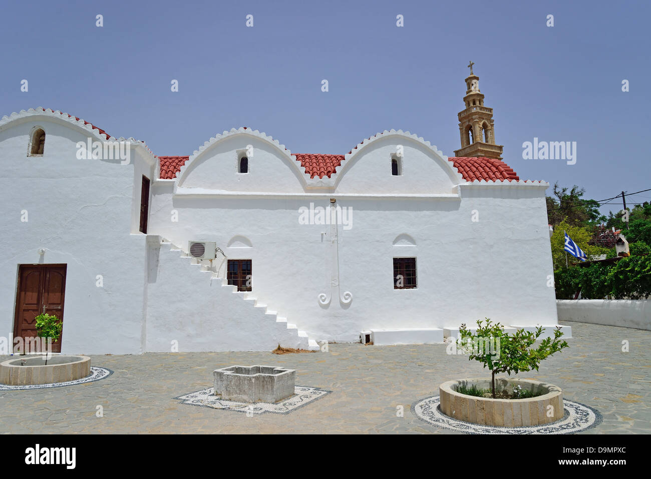 19th century Church of St. George, Lachania, Rhodes (Rodos), The ...