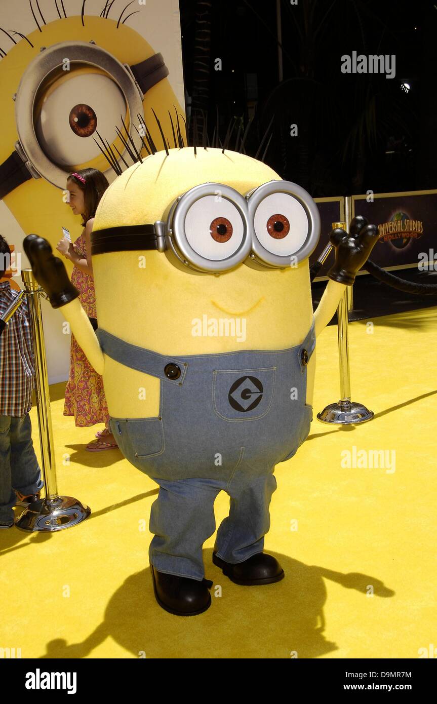 Los Angeles, CA, US. 22 June 2013. Minion at arrivals for DESPICABLE ME ...