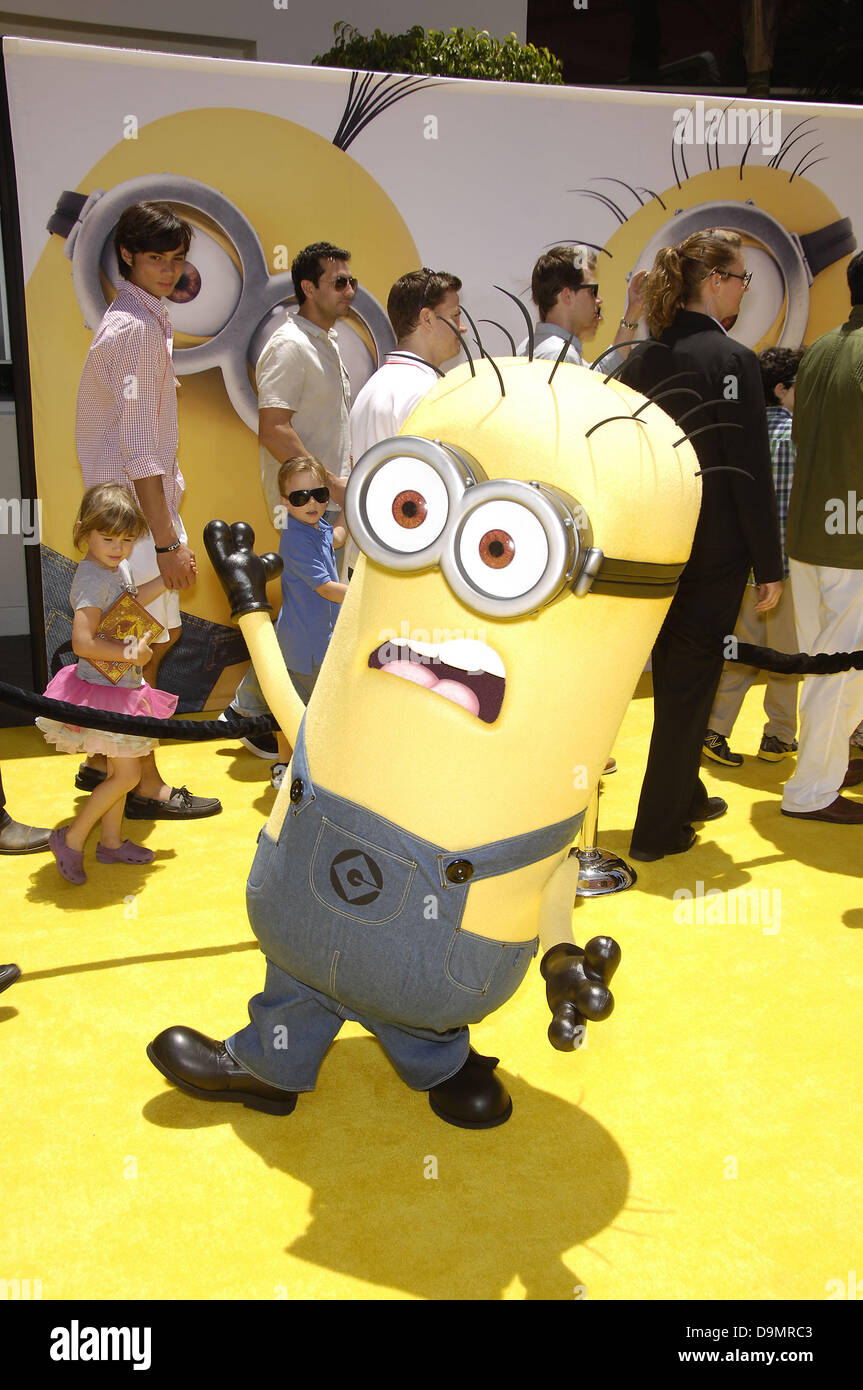 Hollywood, California, U.S. - June 22, 2013 - Minion during the ...