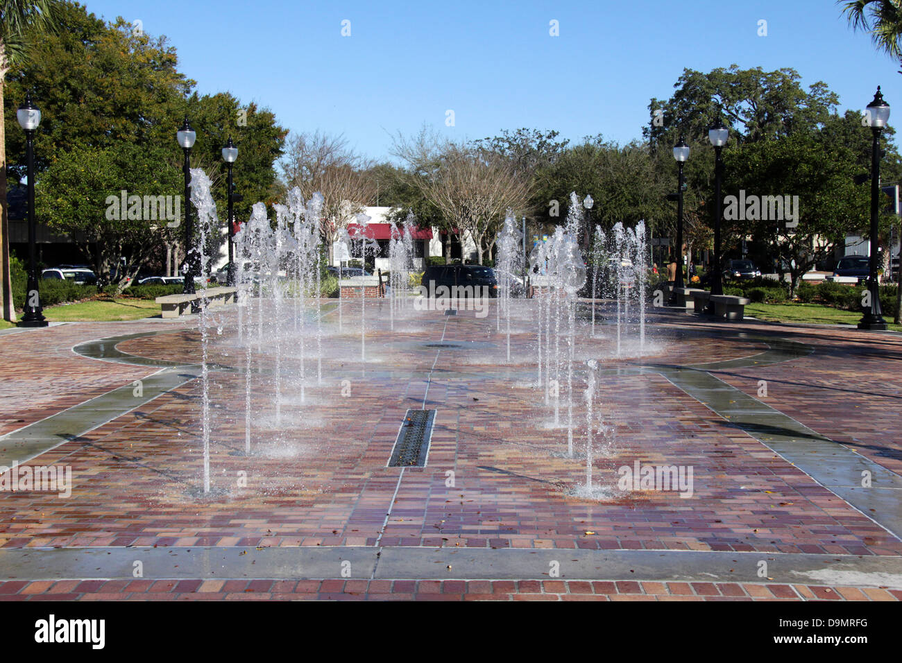 Floor water fountain hi-res stock photography and images - Alamy