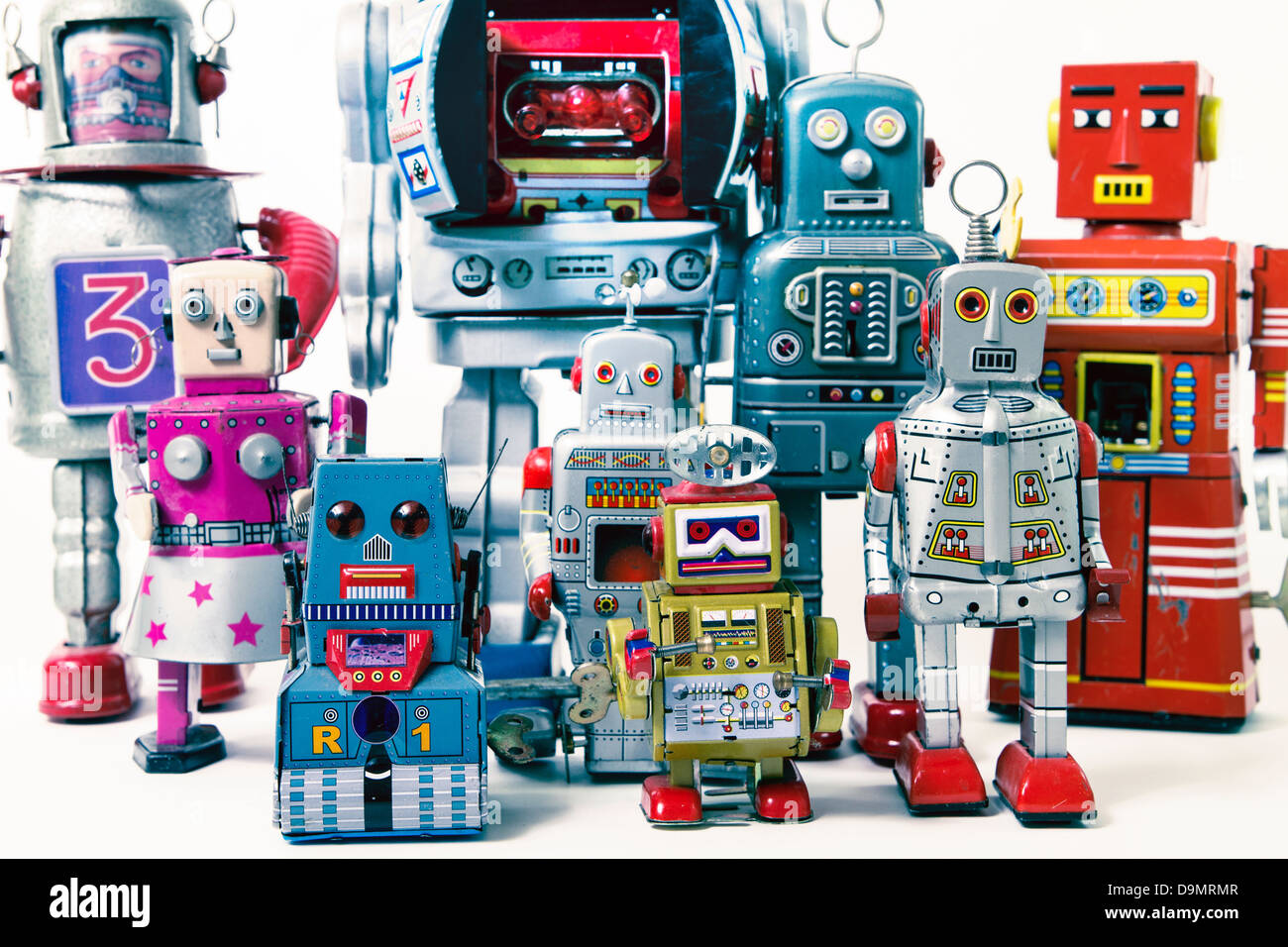 a robot team Stock Photo - Alamy