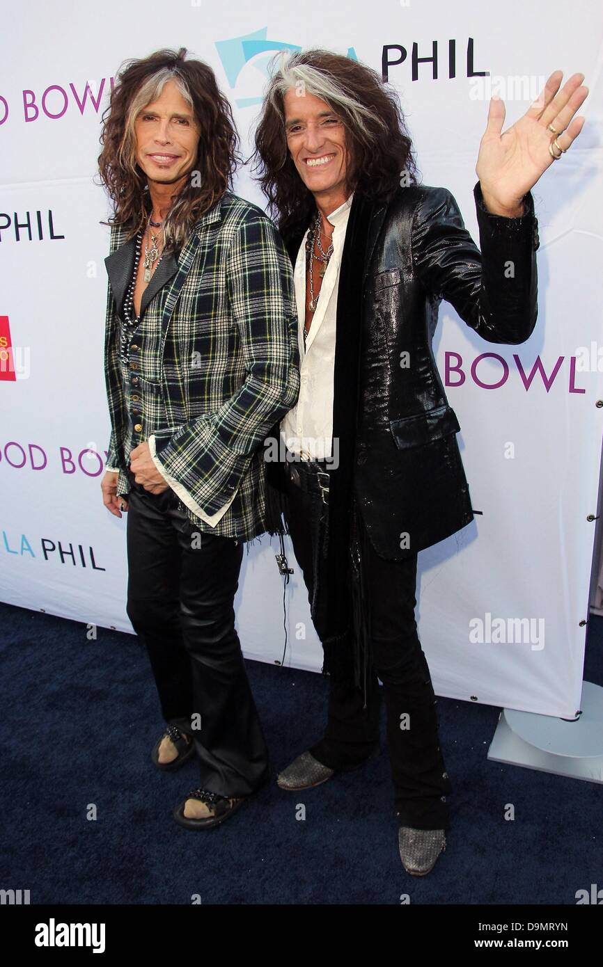 Los Angeles, California, U.S - 22 June 2013 - Steven Tyler; Joe Perry ...