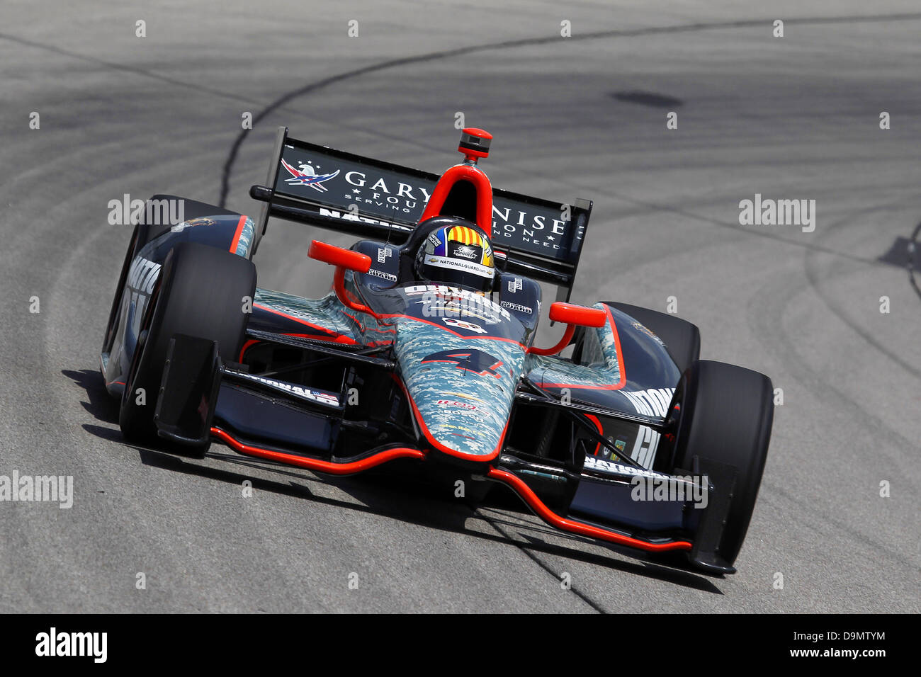 June 22, 2013 - Newton, Iowa, U.S - Indycar, Round 10, Iowa Speedway ...