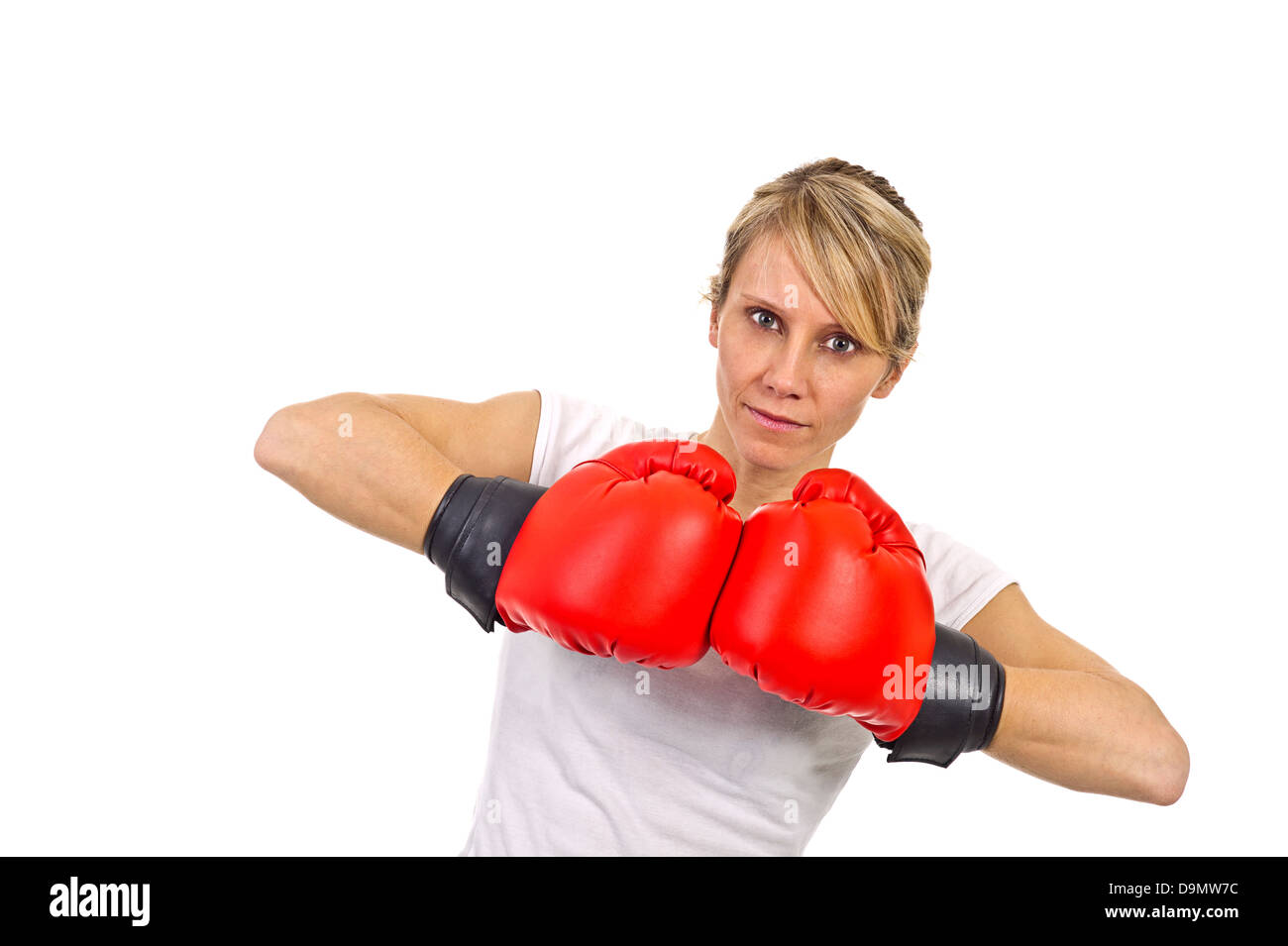 Box, boxing, woman (Model release Stock Photo - Alamy