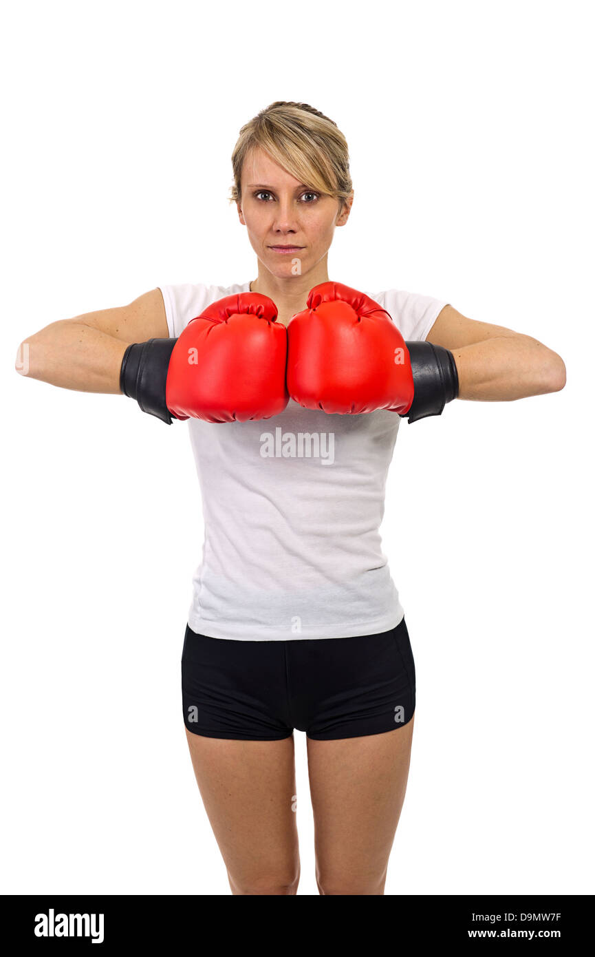 Box, boxing, woman (Model release Stock Photo - Alamy