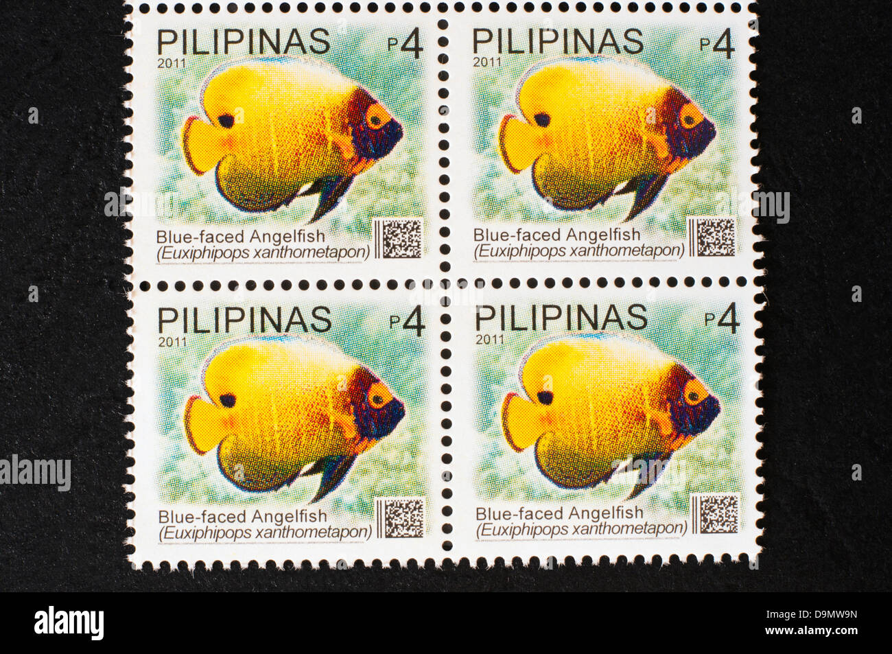 philippines postage stamps with marine theme in studio setting Stock ...
