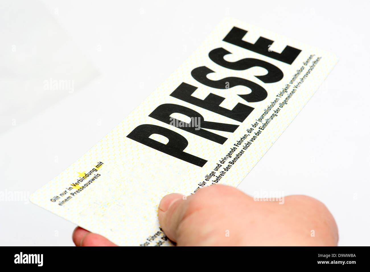 Press sign hi-res stock photography and images - Alamy