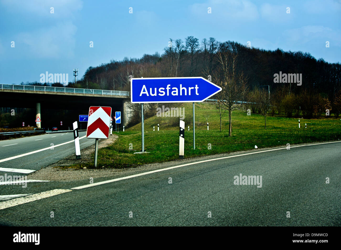 Ausfahrt sign hi-res stock photography and images - Alamy