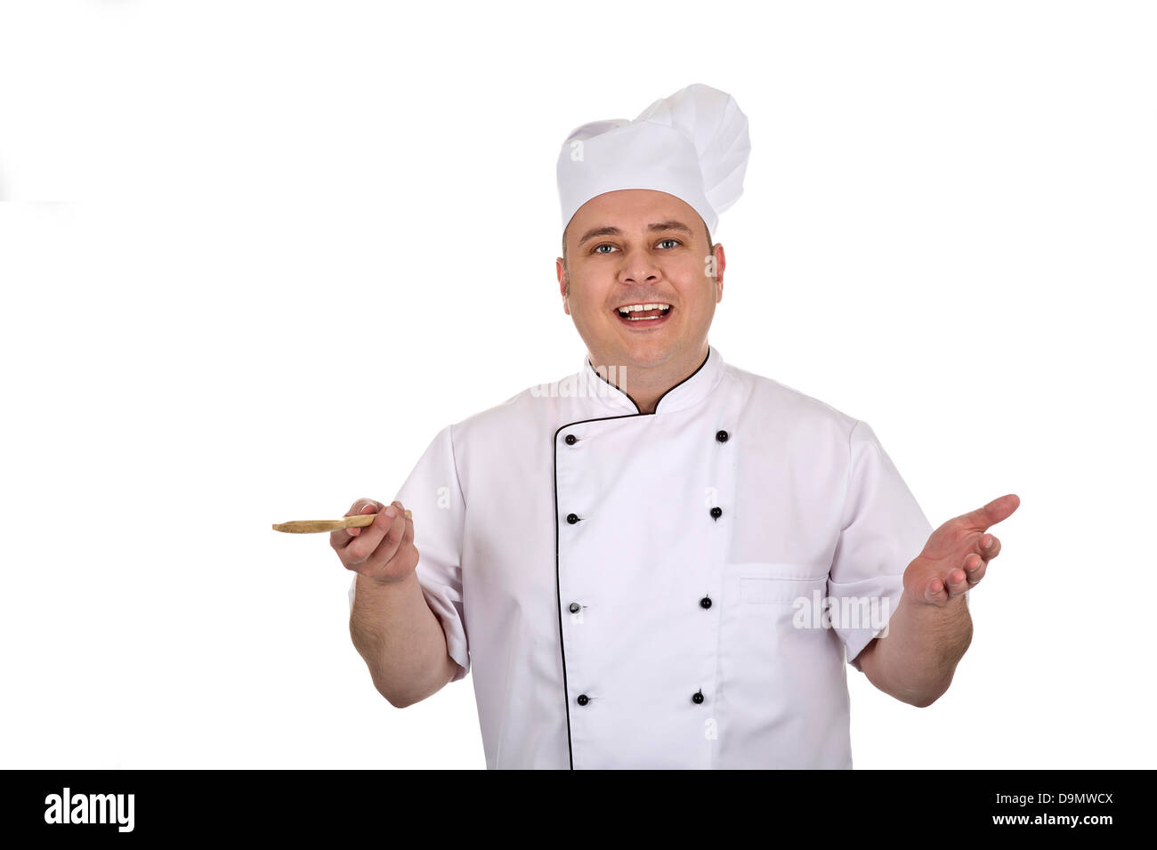 Successful cook (Model release Stock Photo - Alamy
