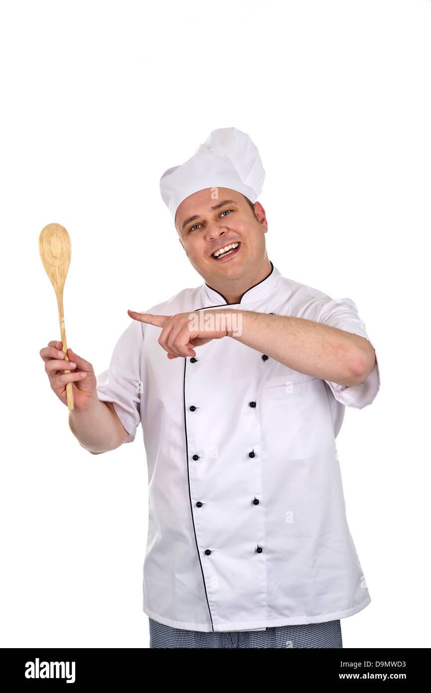 Successful cook (Model release Stock Photo - Alamy
