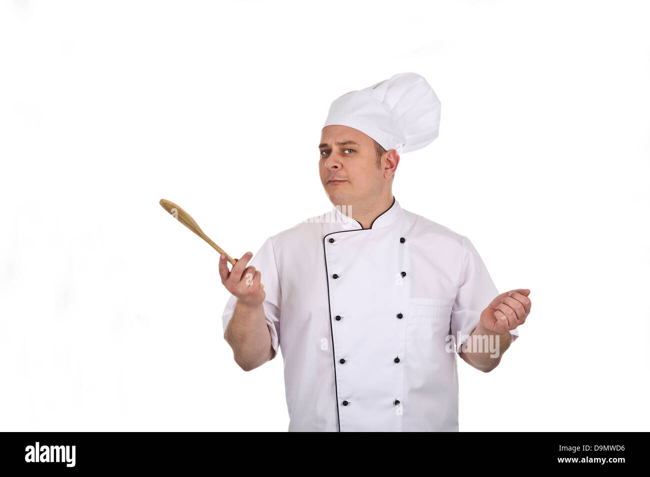 Successful cook (Model release Stock Photo - Alamy