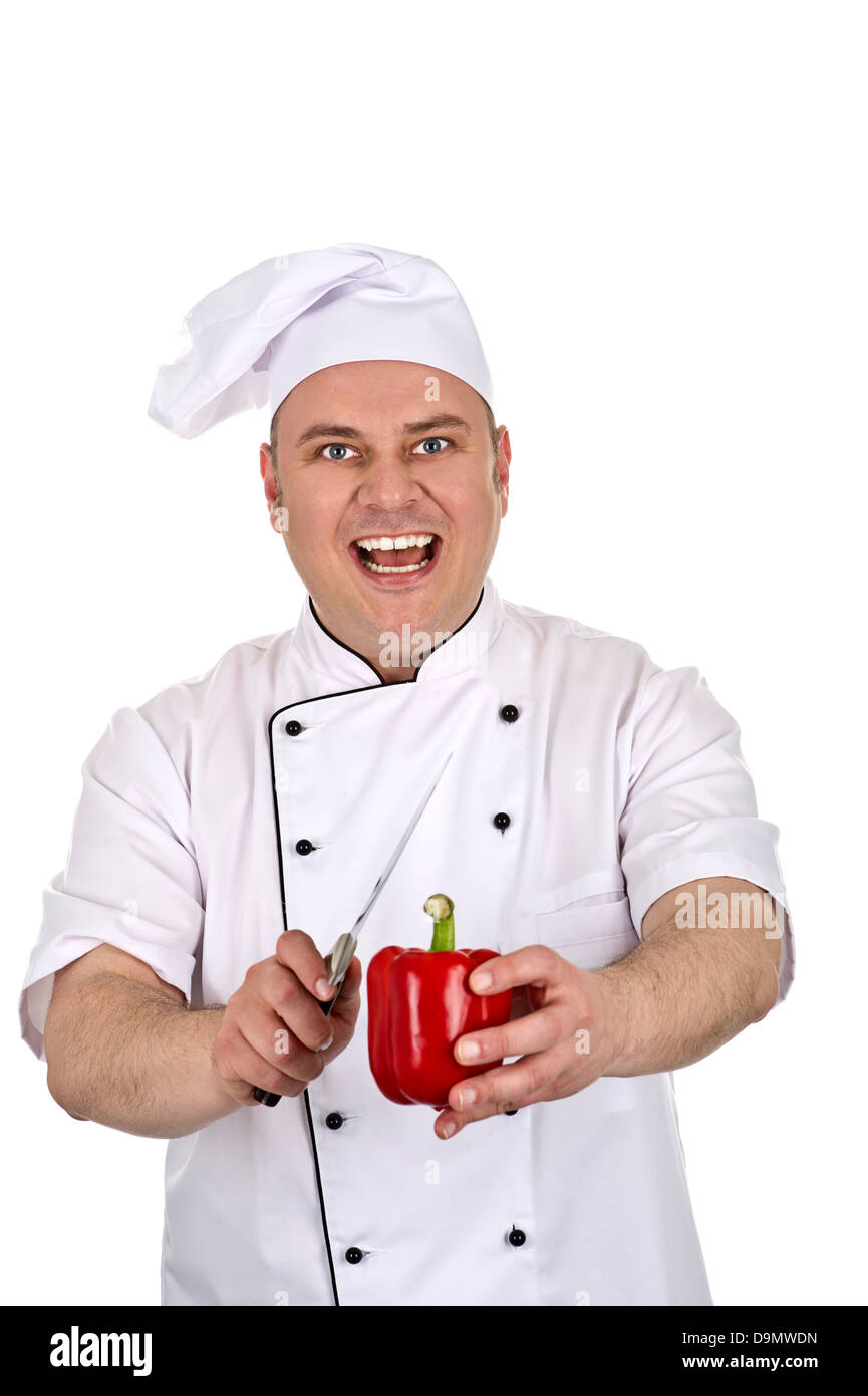 Successful cook (Model release Stock Photo - Alamy