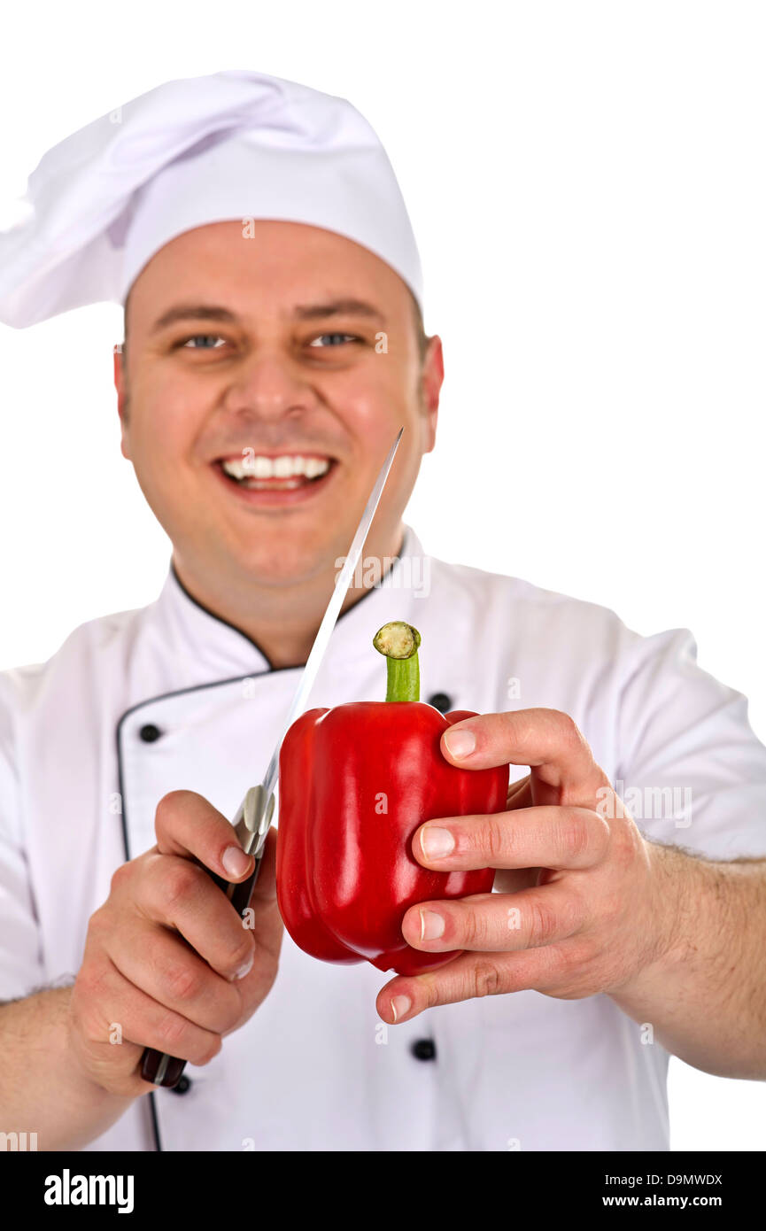 Successful cook (Model release Stock Photo - Alamy