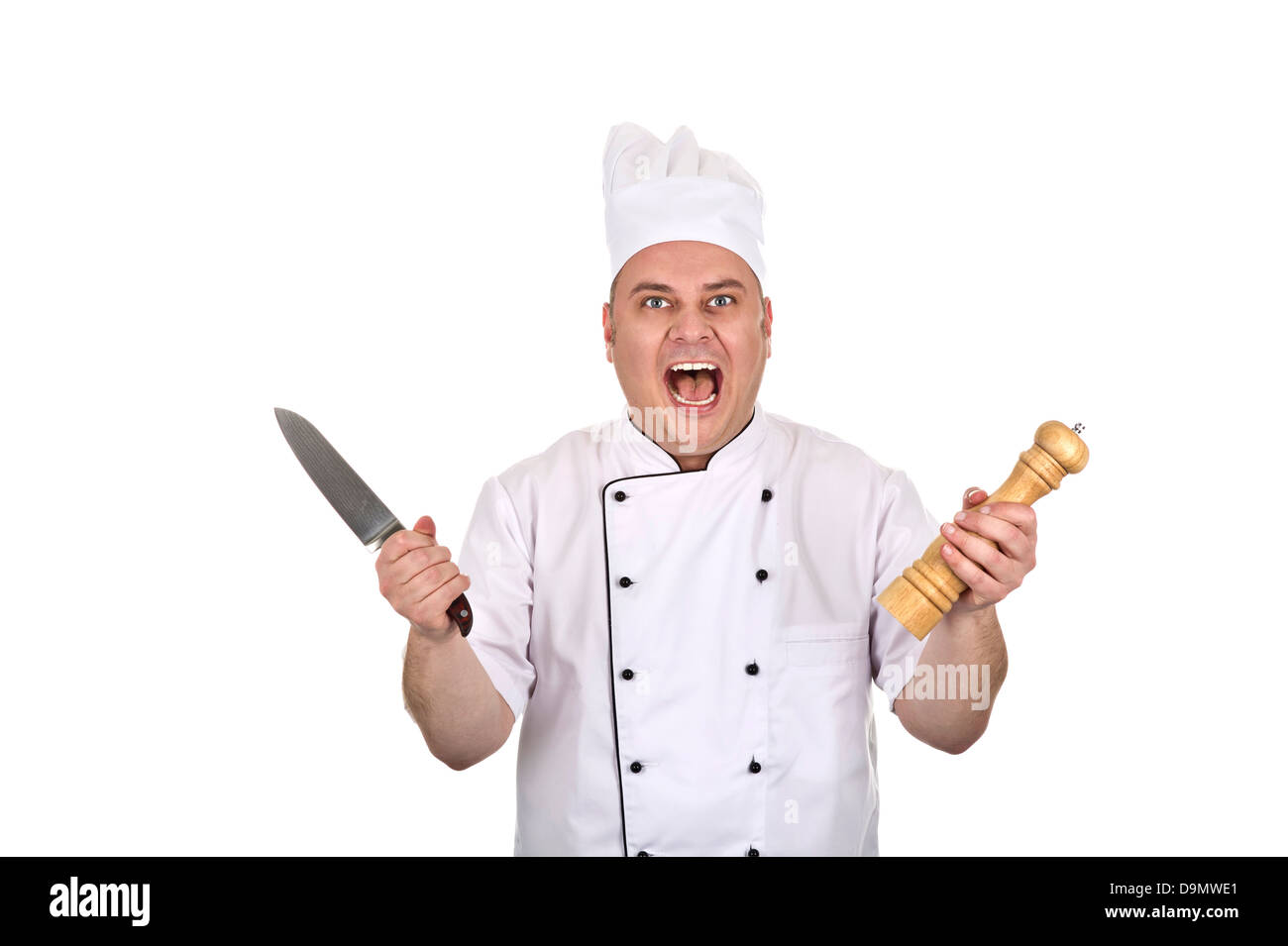 Successful cook (Model release Stock Photo - Alamy