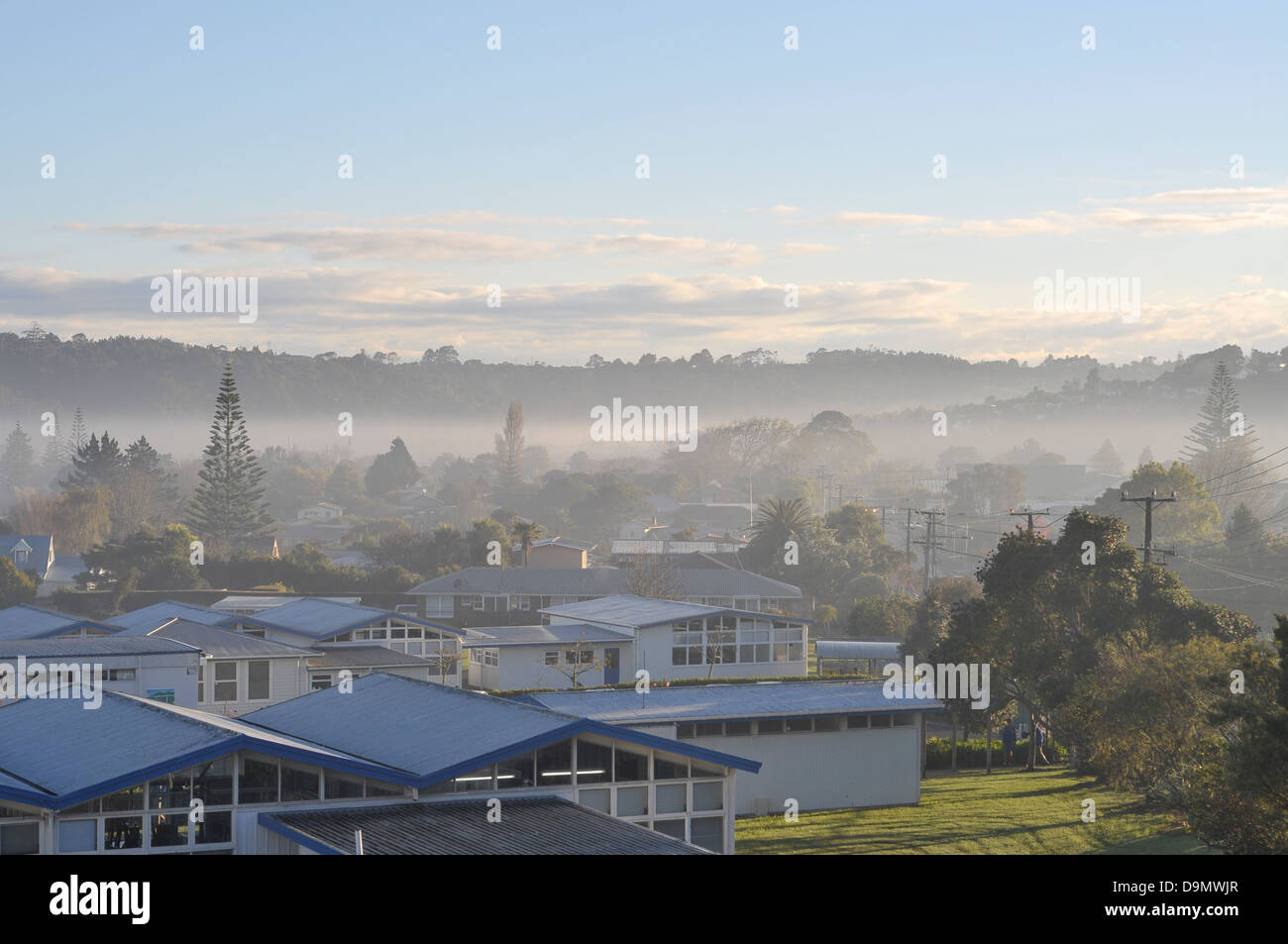 Early morning fog ground hi-res stock photography and images - Alamy