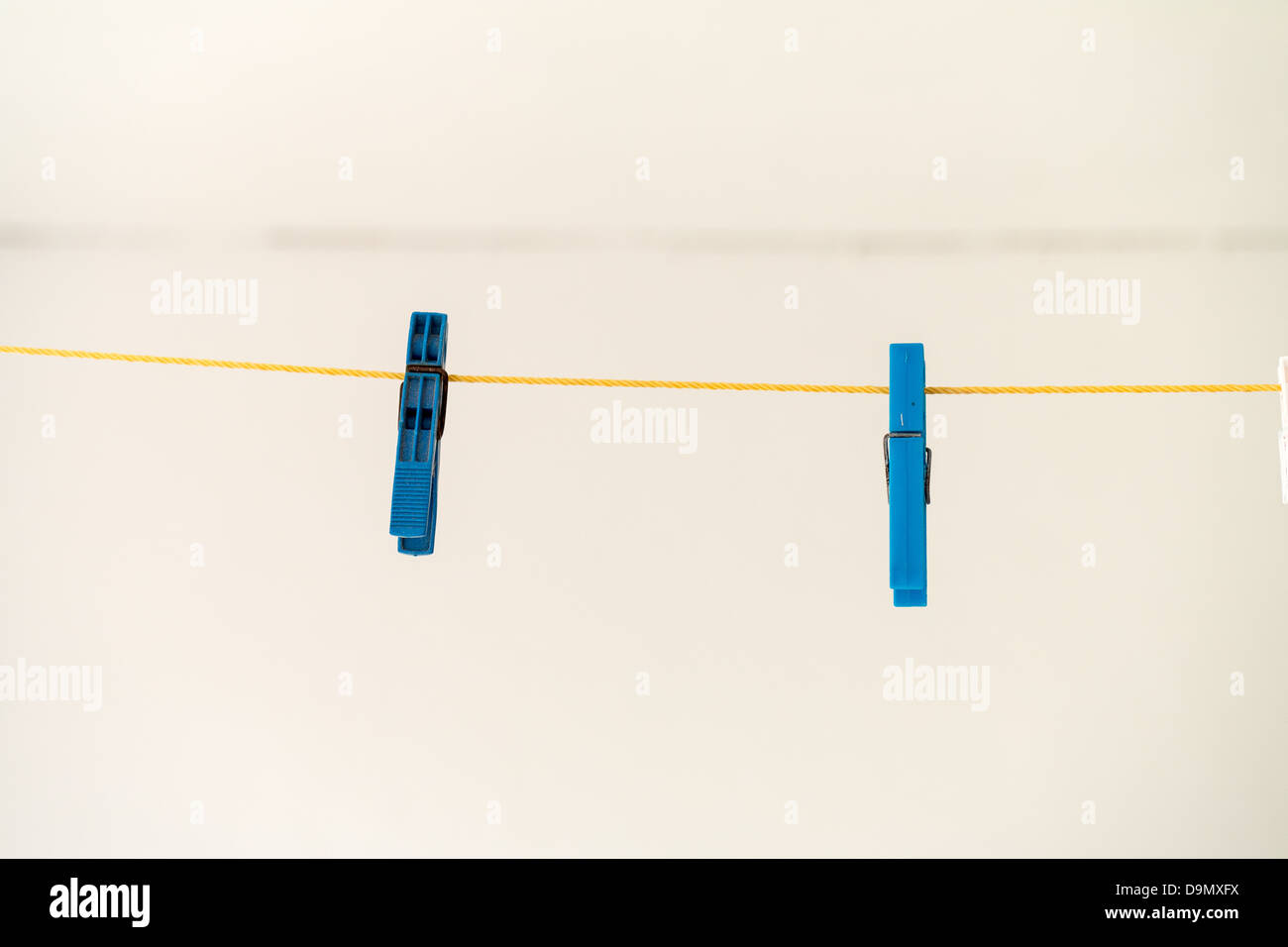 Washing Line Clips High Resolution Stock Photography and Images - Alamy
