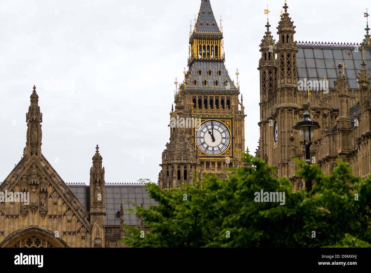 Big Ben, Elizabeth Tower, Houses of Parliament, Westminster, London UK ...