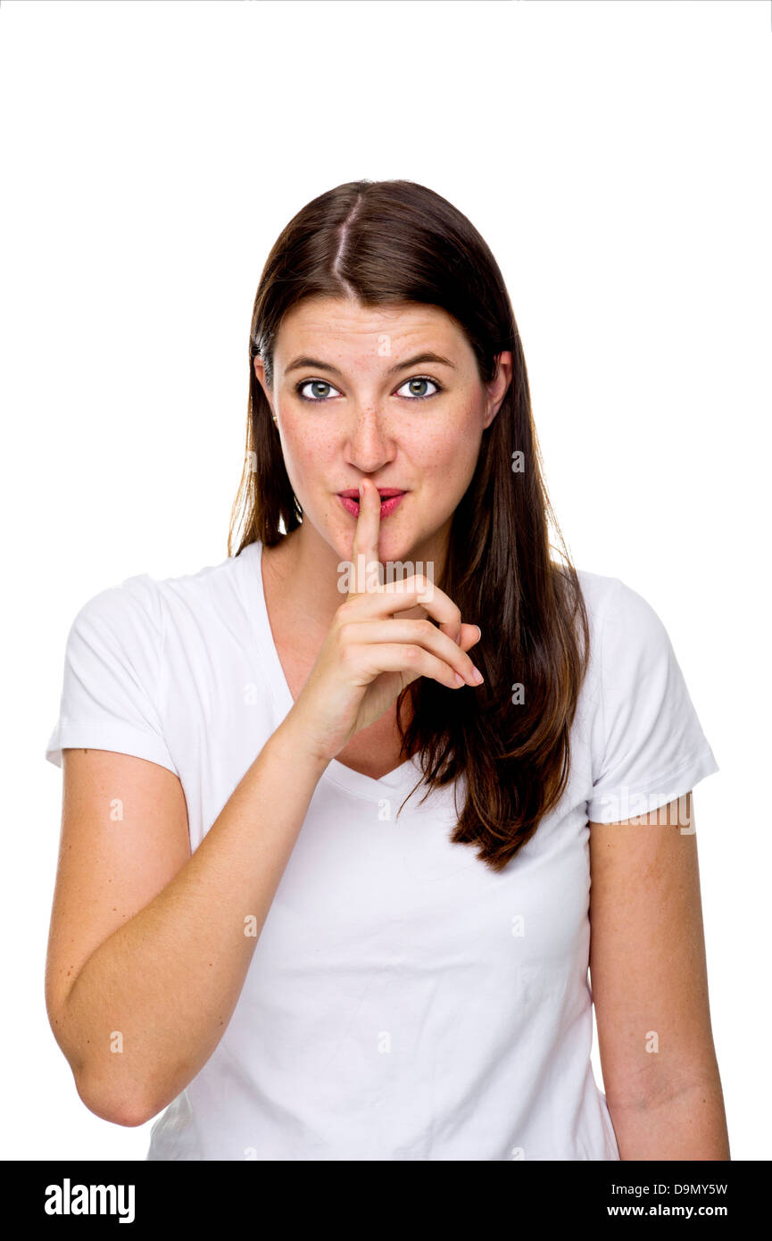 Nothing say (Model release Stock Photo - Alamy