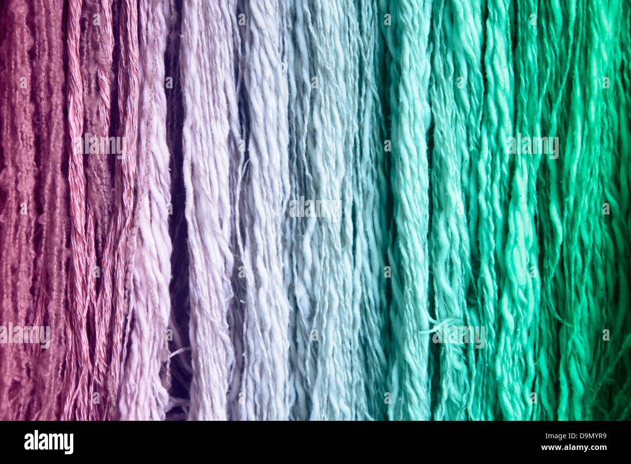 Texture of wool with colors, background Stock Photo - Alamy