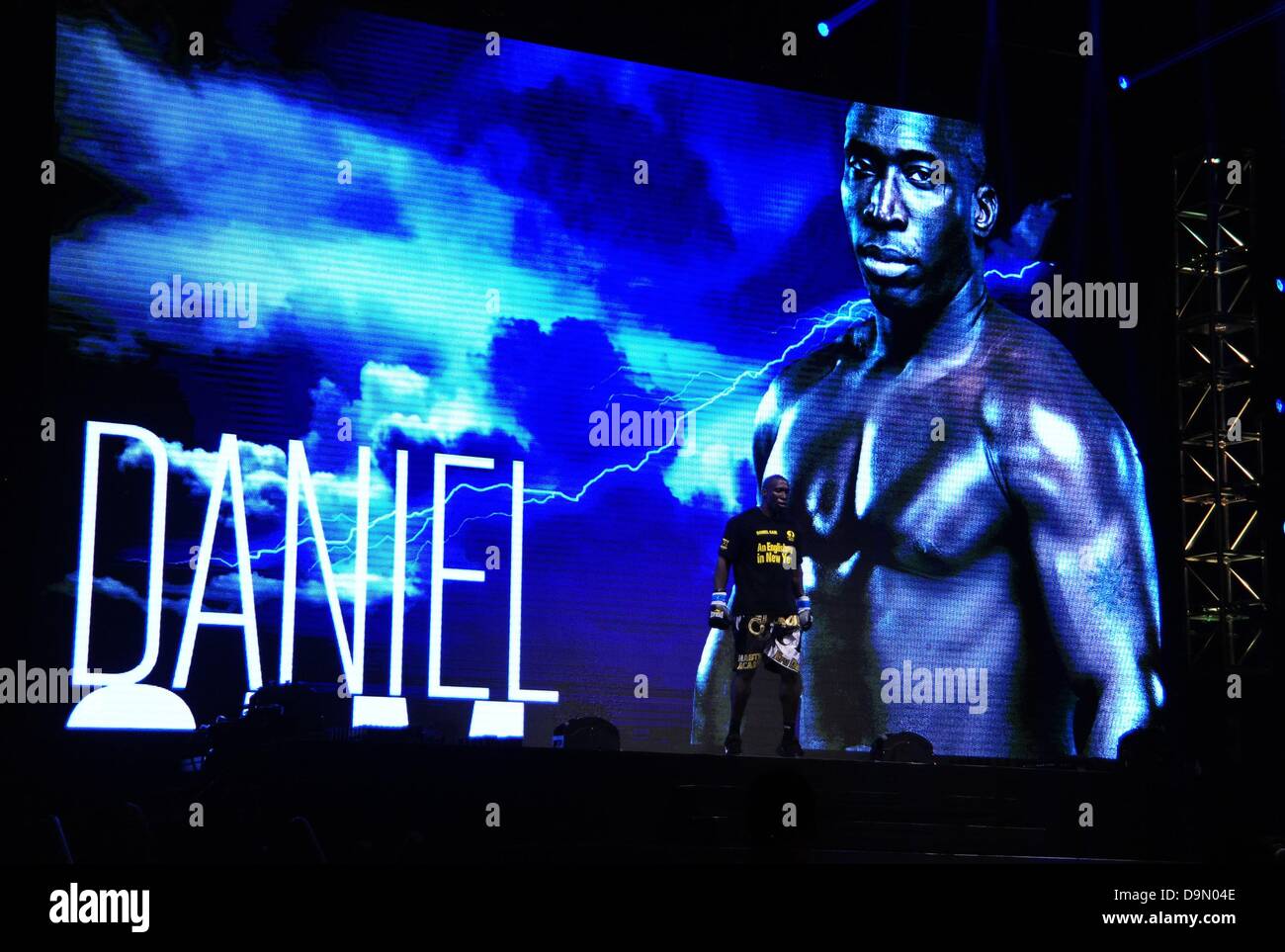 New York, US. 22 June 2013. Daniel Sam in attendance for Glory 9 NYC ...